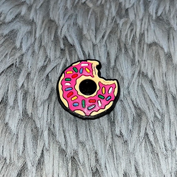 CROCS | Accessories | 3 For 6 Pink Sprinkled Dunkin Donut Croc Charm ...